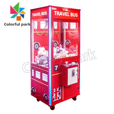 China Máquina de garra única com tecnologia de animação colorida do parque à venda