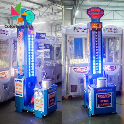 中国 遊戯ゲームセンターに適したコイン操作のキングハンマーボクシングゲームマシン 販売のため