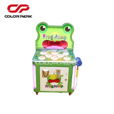 China Capacidade máxima < 100 kg Marteladora de sapo Máquina de jogos de arcade Whack Crazy Kids e Jump for Coins à venda