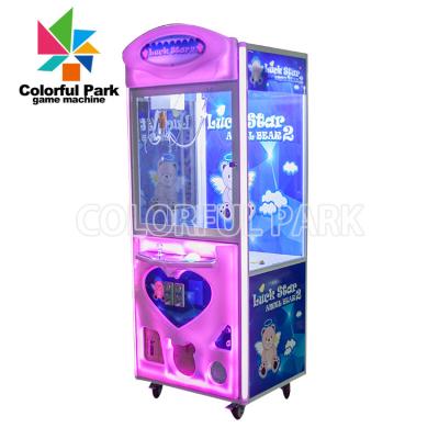 Cina Certificato CE Parco colorato Plush Gru giocattolo Soldato 30 Claw Machine per gru Machine in vendita