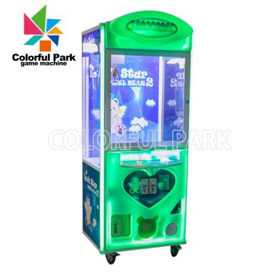 Cina Certificato CE Parco colorato Plush Gru giocattolo Soldato 30 Claw Machine per gru Machine in vendita