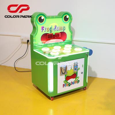 China Capacidade máxima < 100 kg Marteladora de sapo Máquina de jogos de arcade Whack Crazy Kids e Jump for Coins à venda