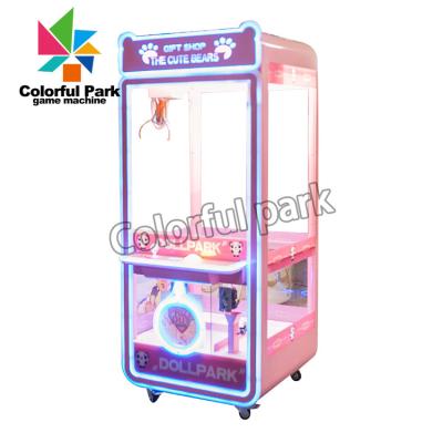 中国 US PLUG カラフルパーク カンパ 透明ステッカー機 ゲーム機 爪クレーン機 販売のため