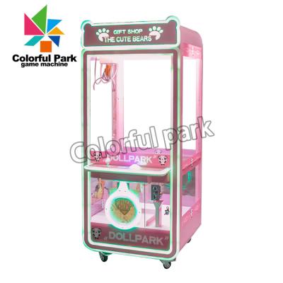 中国 US PLUG カラフルパーク カンパ 透明ステッカー機 ゲーム機 爪クレーン機 販売のため
