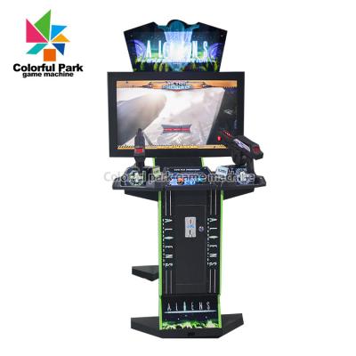 Cina Certificato CE Parco colorato due giocatori pistola spara macchina da gioco per il centro di intrattenimento in vendita