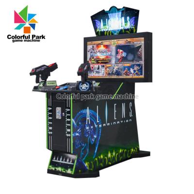Cina Certificato CE Parco colorato due giocatori pistola spara macchina da gioco per il centro di intrattenimento in vendita