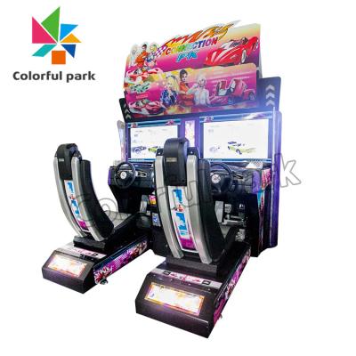 Cina EU Plug-Money-operated Car Driving Simulator Game Machine per il doppio auto Racing Touring in vendita