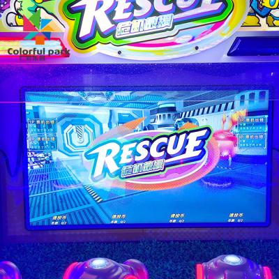 Cina 6000 M L*W*H Gioco a sparo in acqua Macchina da gioco a quattro giocatori con moneta Gioco d'acqua per bambini in vendita