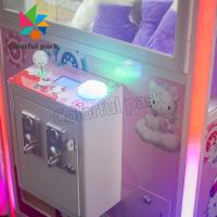 China Custom Pink Hello Kitty Claw Machine Arcade Crane Game 70x125x213cm CE Certified for sale