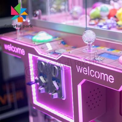 Cina Macchina a grana per giochi arcade a monete personalizzata per parchi colorati in vendita