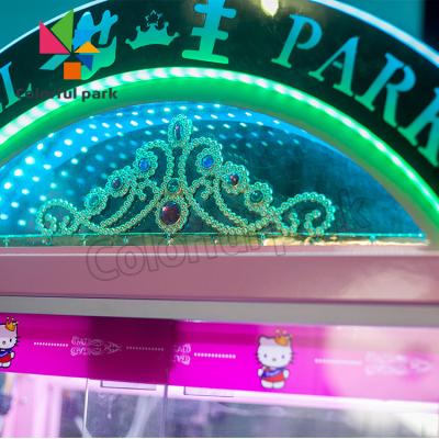 Cina Macchina a grana per giochi arcade a monete personalizzata per parchi colorati in vendita