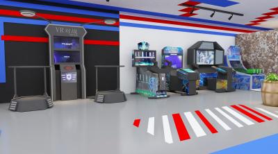 China UE Plug Game Hall efeitos de design para 200 metros quadrados de parque de diversões parque temático à venda