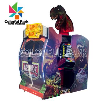 Cina 55 pollici Jurassic Shooting Simulator Macchina di gioco per centri di divertimento Certificato CE in vendita
