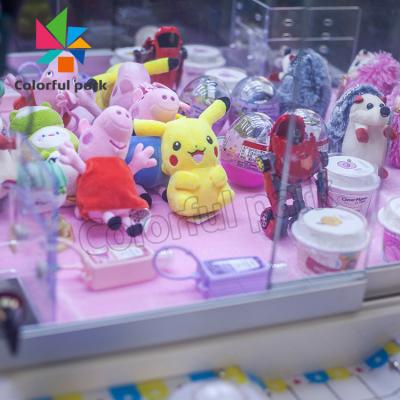 Cina EU Plug Parco colorato Intrattenimento interno Online Arcade Coin Claw Vending Machine Crane Claw Machine in vendita