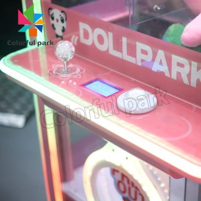 Cina Colorato Parco giochi arcade Claw Crane Machine per il divertimento e lo sviluppo delle abilità età 3 anni in vendita