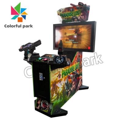 Cina Colorful Park Classic Arcade Games per due giocatori Indoor Amusement Gun Battle Game in vendita