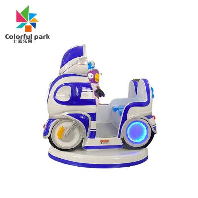 Cina Coin Operated 2 Seat Kid Rocking Game Machine in Colorful Park per Amusement Game Center in vendita
