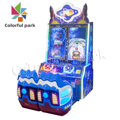 Cina Macchina di gioco di simulazione di corse a doppia curva Macchina di corse di navi spaziali per grandi sale da gioco in vendita