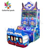 China Double Bend Spaceship Racing Game Machine 90x80x200cm for Large Game Hall for sale