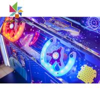 China Double Bend Spaceship Racing Game Machine 90x80x200cm for Large Game Hall for sale