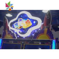 China Double Bend Spaceship Racing Game Machine 90x80x200cm for Large Game Hall for sale