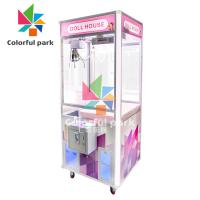 China Customizable LED Mini Claw Machine Arcade Game 2740mm with CE Certification for sale