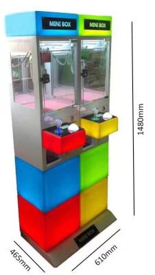 China Colourful Park Super Box 3 Arcade Claw Game Machine Adequado para Amusement Game Center à venda
