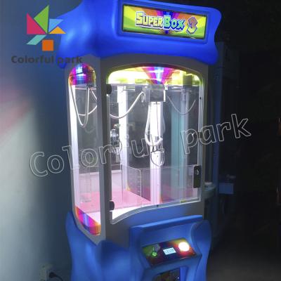 China Colourful Park Super Box 3 Arcade Claw Game Machine Adequado para Amusement Game Center à venda