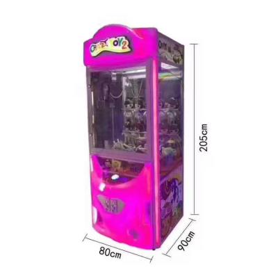 China EU Plug Colorido Parque Arcade Máquina de jogo de garra para entretenimento Game Center Entretenimento à venda
