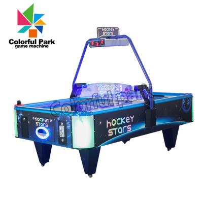 China Amusement Park Machines Colorful 2 in 1 Air Hockey and Pool Table with CE Certificate for sale