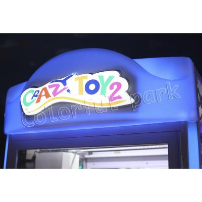 China EU Plug Colorido Parque Arcade Máquina de jogo de garra para entretenimento Game Center Entretenimento à venda