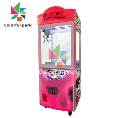 China Moeda de Parque colorida de presente de brinquedo Máquina de garra de guindaste Máquina de venda de prêmios com 88cm de comprimento à venda