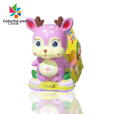 Cina Rocking machine a monete per il divertimento dei bambini a dondolo in un parco colorato personalizzato in vendita