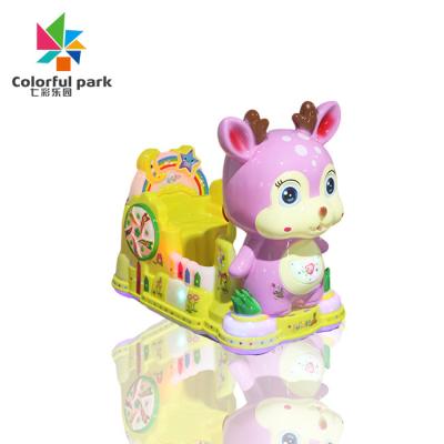 Cina Rocking machine a monete per il divertimento dei bambini a dondolo in un parco colorato personalizzato in vendita
