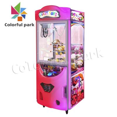 Cina Parco colorato Crazy Toy Claw Crane Gioco macchina di intrattenimento per Amusement Game Center in vendita