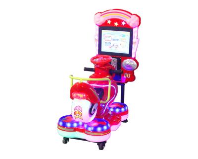 中国 パーソナライズ可能な子供用 電動コインシェーカー スピードバイク 3D ゲーム インタラクティブ レーシング ロッカー 販売のため