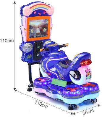 中国 パーソナライズ可能な子供用 電動コインシェーカー スピードバイク 3D ゲーム インタラクティブ レーシング ロッカー 販売のため