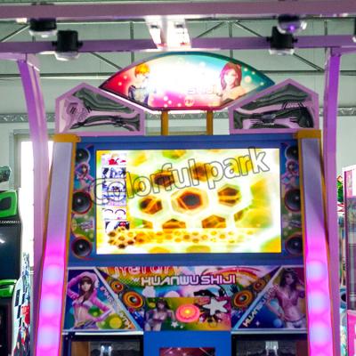 China Laat je innerlijke danser vrij Carnaval Revolution Coin Operated Arcade Dance Game Machine Te koop
