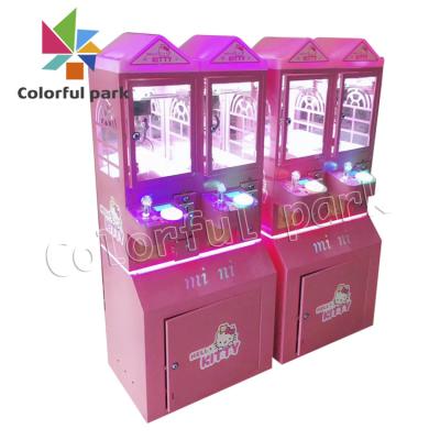China Op maat gemaakte Fun Colorful Park Mini Arcade Game Machine met Claw Machine en CE Certificaat Te koop