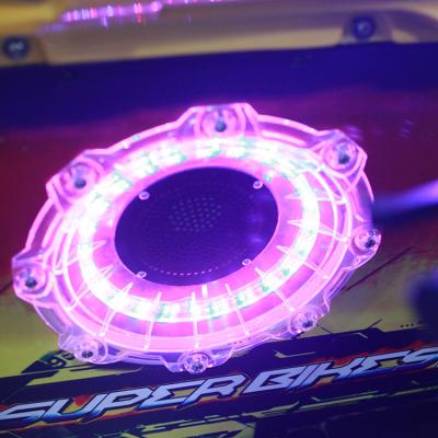 China Ja FF Moto 3D Token Cabinet Indoor Mini Electronic Amusement Racing Car Arcade Shooting Game met Kaartsysteem Te koop