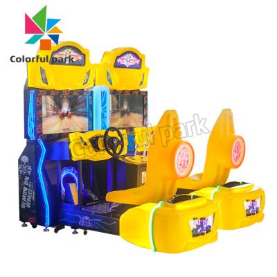 Cina Certificato CE Multiplayer Coin Operated Machine Outrun Car Racing Arcade Game Board in vendita