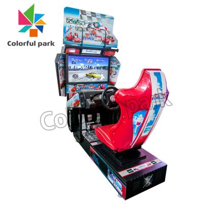 Cina Amusement Game Center Parco colorato Simulatore di corse di auto Macchina da gioco Macchina da corse di cavalli in vendita
