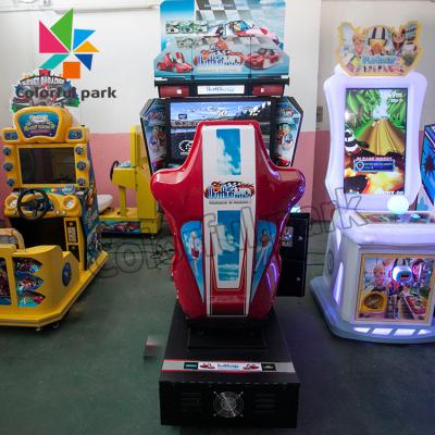 Cina Amusement Game Center Parco colorato Simulatore di corse di auto Macchina da gioco Macchina da corse di cavalli in vendita