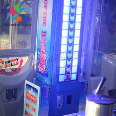 Cina Dispensatore di monete Re del Martello Colpendo Redemption Macchina di gioco arcade per età 3 anni in vendita