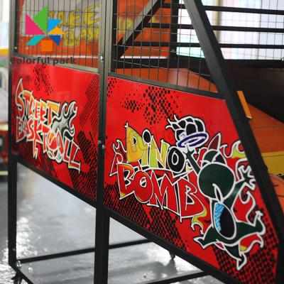 China CE-certificaat Indoor Dual Player Hoops Basketbal Arcade Simulator Game Machine Te koop