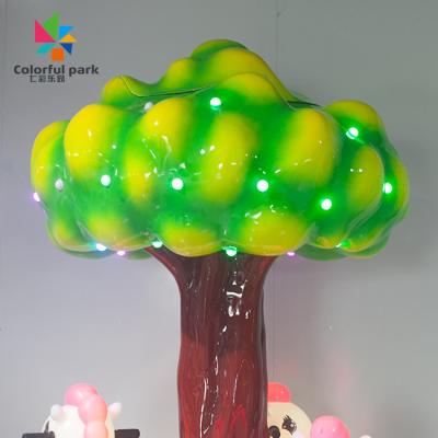 Cina Carosello in fibra di vetro per 3 giocatori Mini Merry Go Round Game Machine in vendita