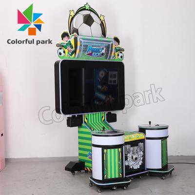 中国 81cm カラフルパーク 電子サッカー アークードゲームマシン 自動販売機 ビデオマシン 販売のため