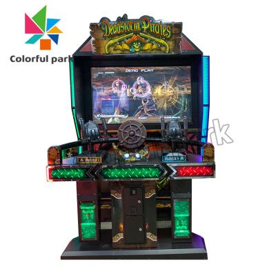 China 215 cm Münzbetriebene Arcade-Schieß-Spielmaschine für 8 Jahre zu verkaufen