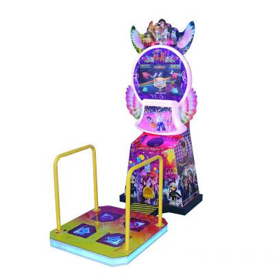 中国 ゲームルームまたはショッピングモールのためのミニアーケードダンスマシン 2 席 キッドコイン操作ゲーム 販売のため