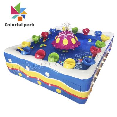 China Piscina inflável retangular Sua escolha ideal para equipamentos de brinquedos aquáticos internos à venda